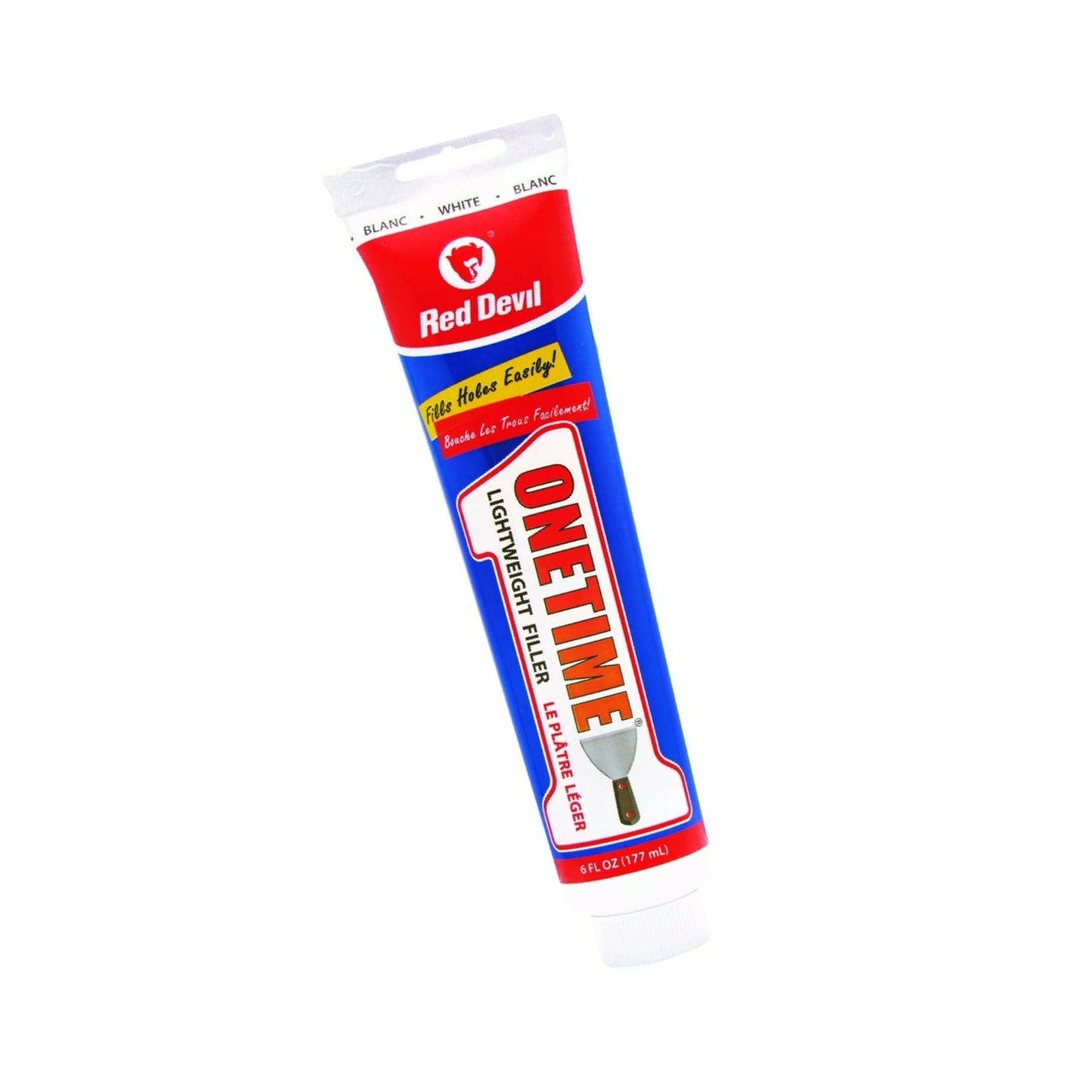 Red Devil 0545 ONETIME Lightweight Spackling, 6 Oz. Squeeze Tube, Pack ...