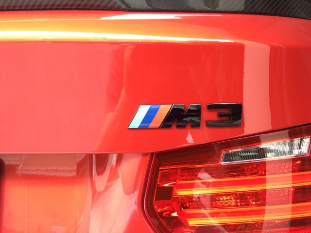 Genuine BMW M3 Competition Package Rear Trunk Emblem Badge F80 High ...