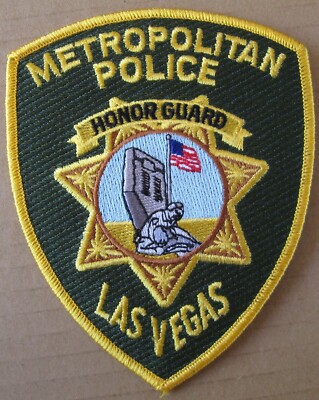 LAS VEGAS METRO POLICE “HONOR GUARD” PATCH & LVMPD POKER COIN/CHIP | eBay