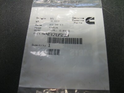 CUMMINS O-RING SEAL PART NUMBER 4928599 JA14 | eBay