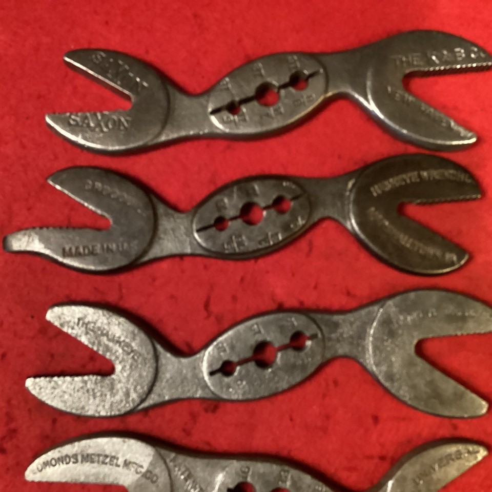 Alligator-Crocodile Wrenches, Five (5) All Different, All For One Money ...