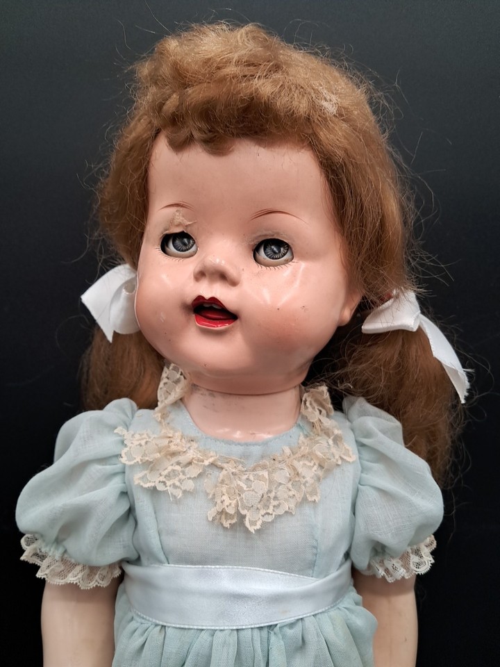 Vintage Authentic IDEAL 1950's 22" Saucy Walker Doll Original Clothes ...