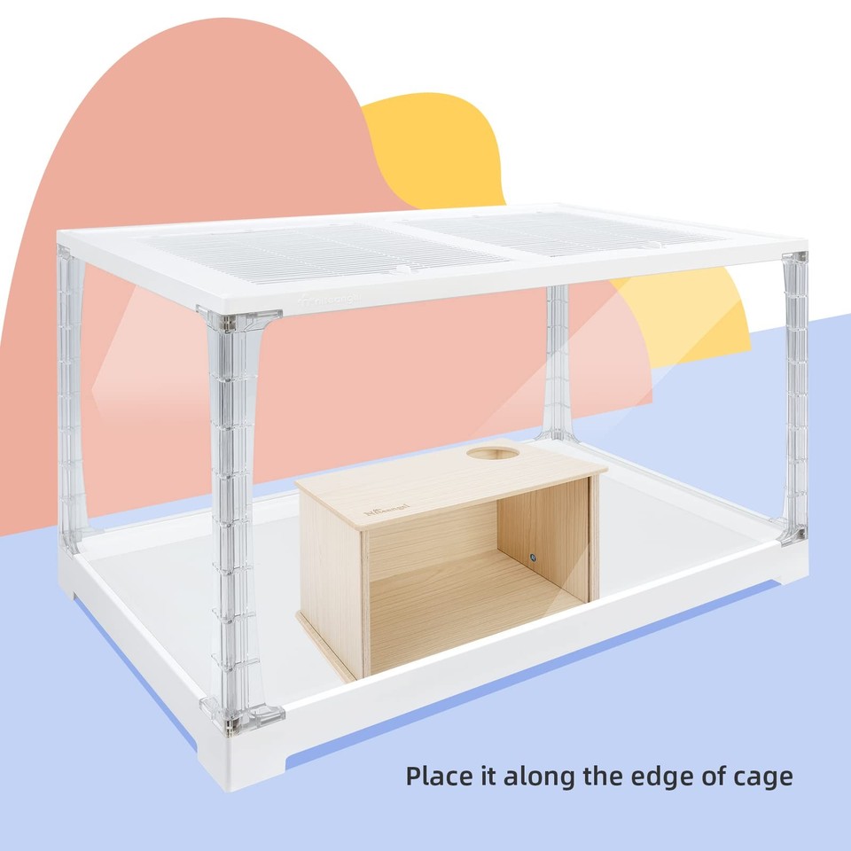 Visible Hamster Digging Box for Syrian Dwarf Roborovski Campbell ...