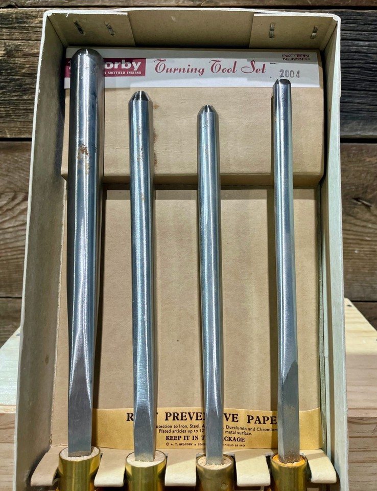 Sorby, Turning Tool Set, 2004, 4pc., England, In Box | eBay