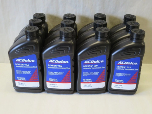 12 Quarts GM ACDelco Automatic Transmisison Fluid Dexron ULV 19352619 ...