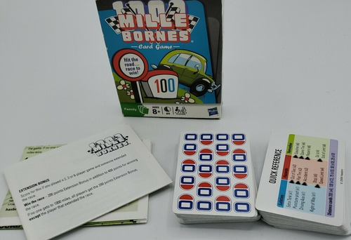 Hasbro 1000 Mille Bornes Card Game 2009 100% COMPLETE & MINT! | eBay