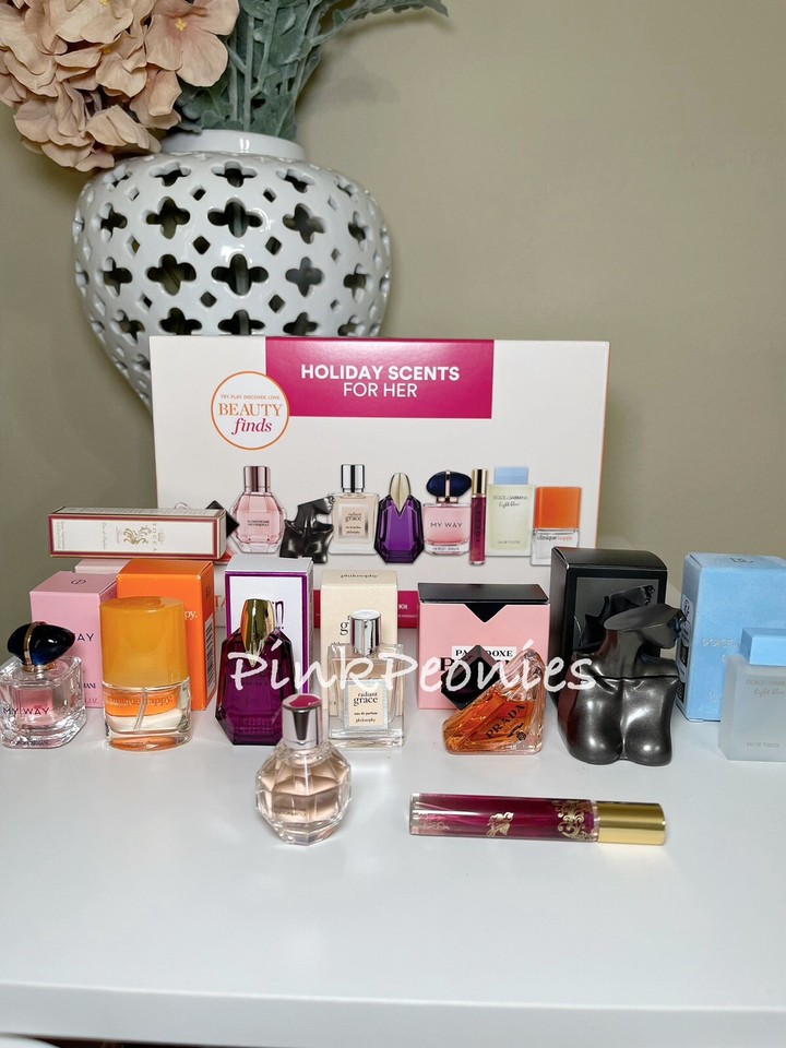 ULTA Beauty 2024 Holiday Scents for Her 9 pcs Mini Perfume for women ...