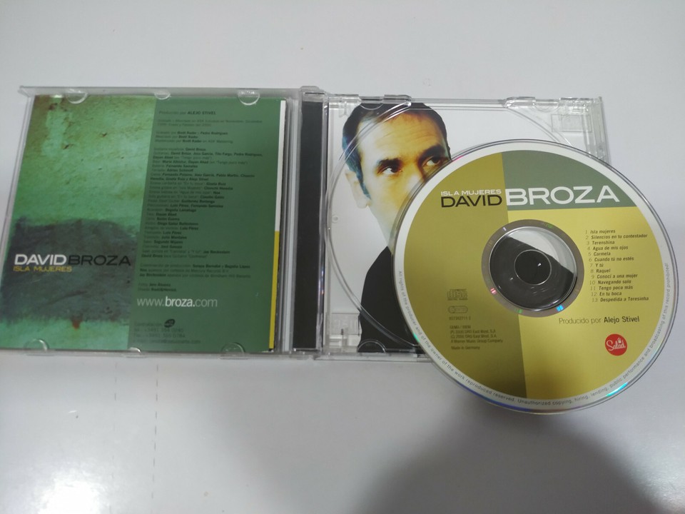 David Broza Isla Mujeres 2009 Pendants Gold Alejo Stivel - CD | eBay ...
