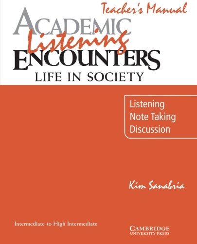Academic Encounters Ser.: Academic Listening Encounters : Life in ...