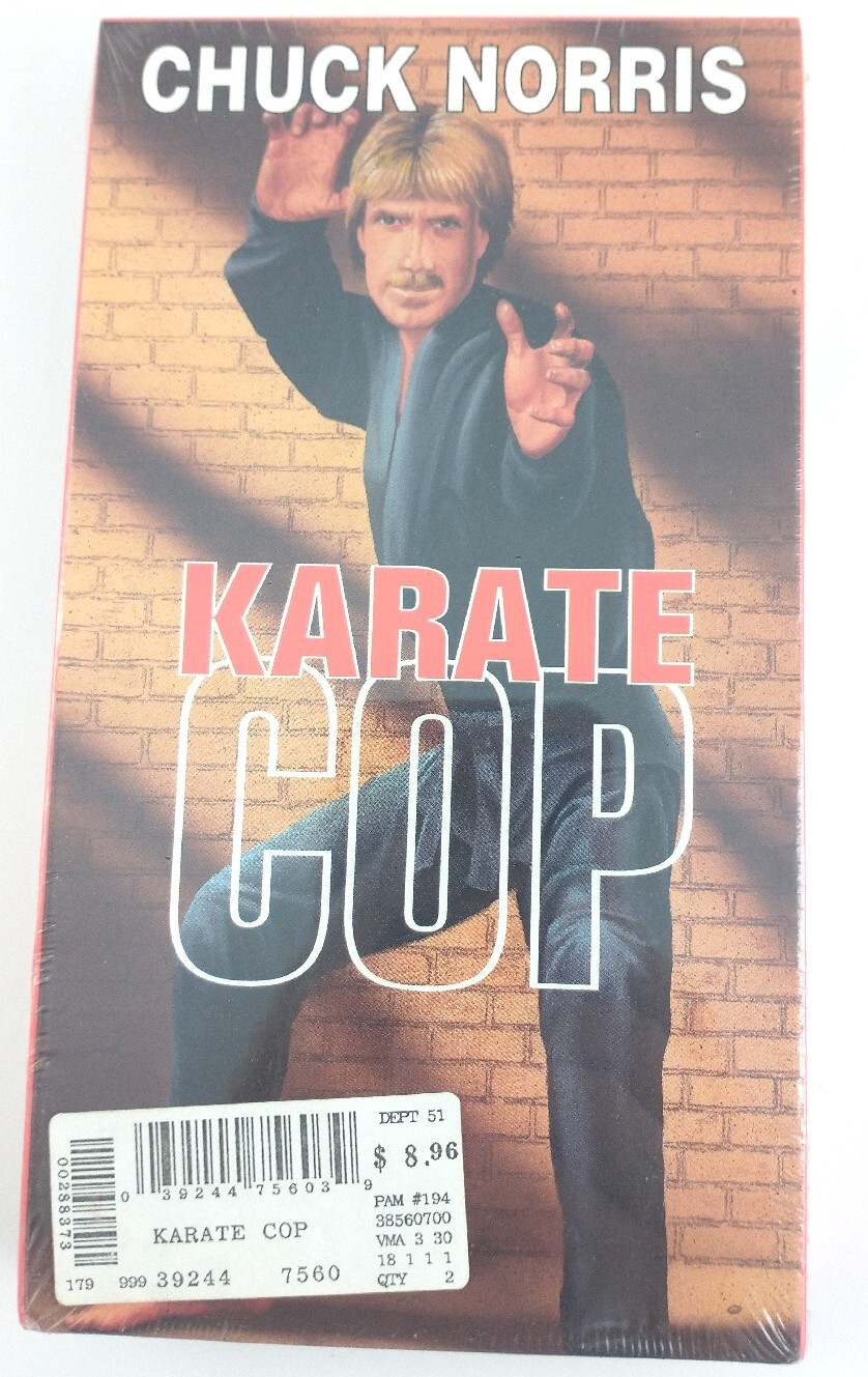 Karate Cop (VHS) Chuck Norris, Sealed | eBay