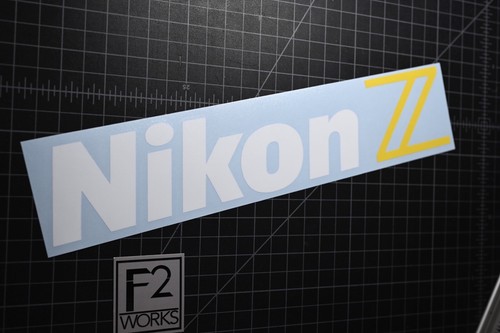 NIKON Z Sticker [2 Color] Nikon Z Decal [2 COLOR] NIKON Z5 Z6 Z7 II Z9 ...