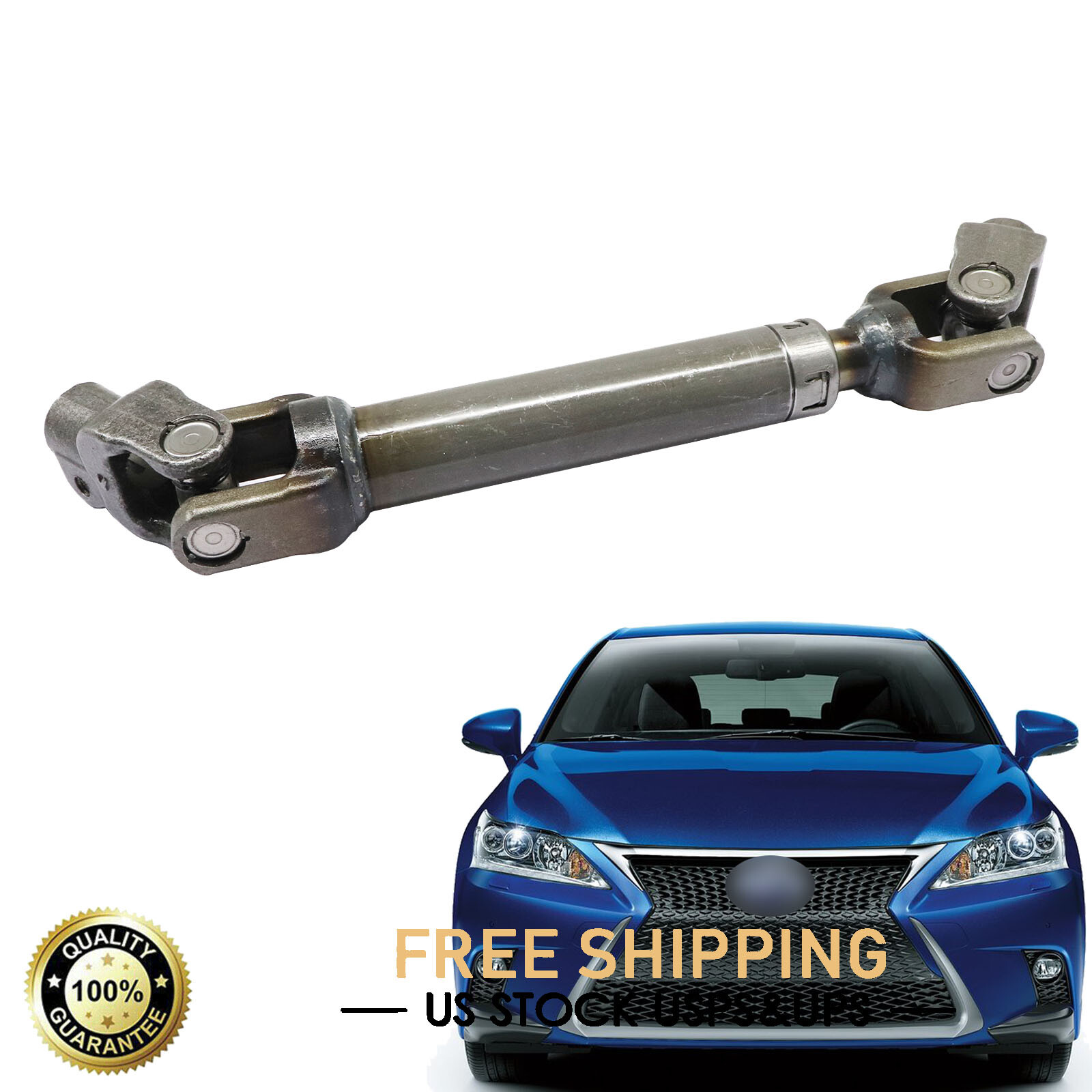 Steering Intermediate Shaft 45260-76020 For 1.8L Lexus CT200h 2011-2017 ...