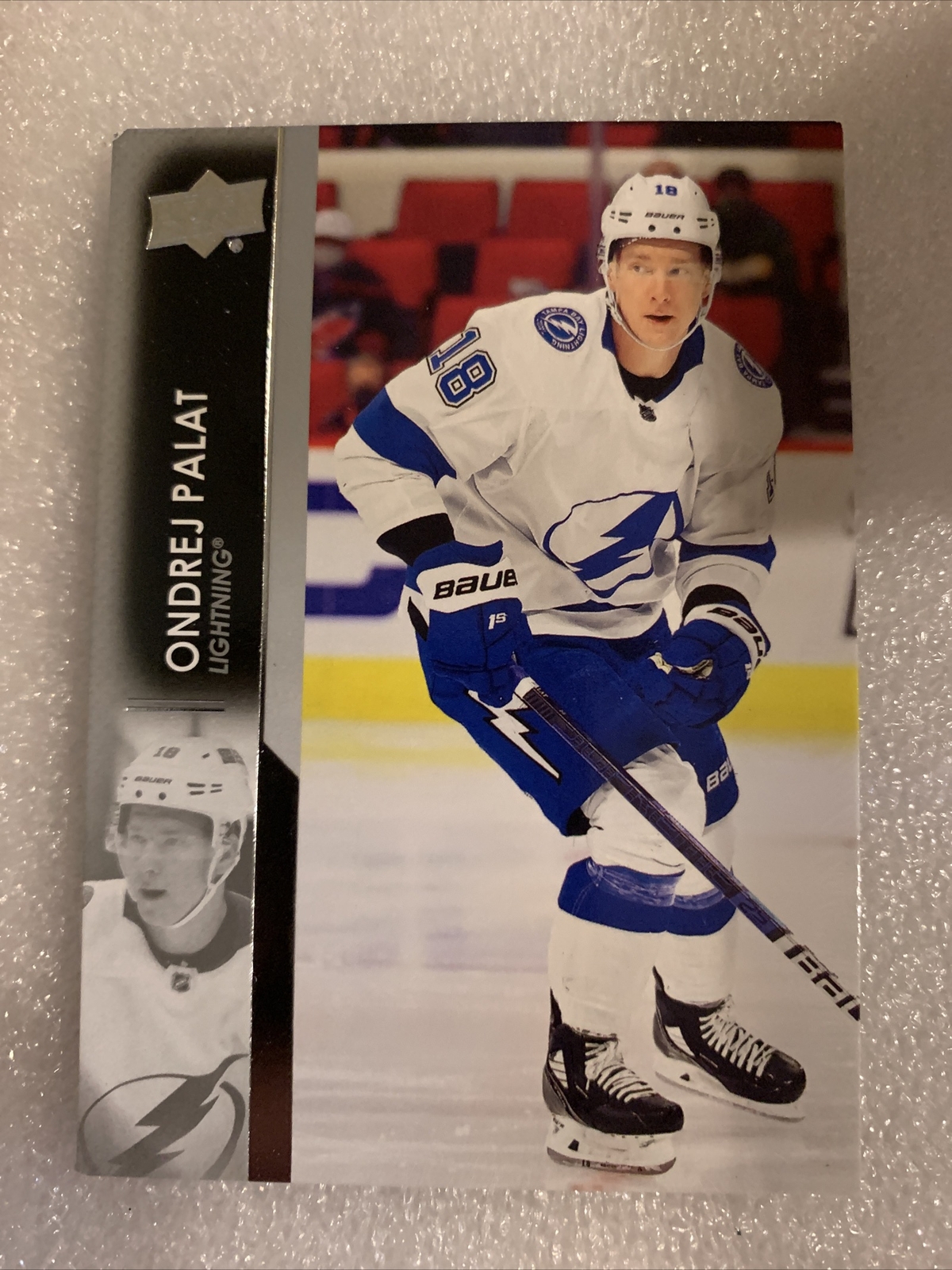 Ondrej Palat 2021-22 Upper Deck Hockey Series 1 Card #163 Tampa Bay ...