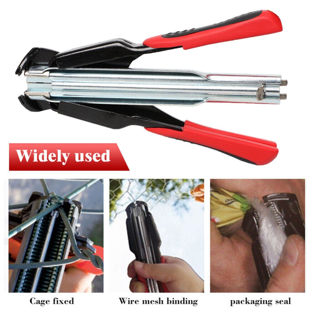 AU Hog Ring Gun Pliers C Clip Auto Feed Fence Fencing Nailer Wire ...