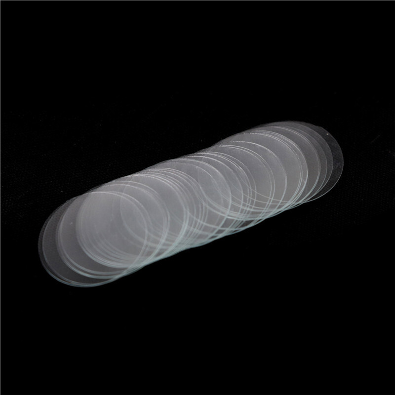 100Pcs Circular Round Microscope Slide Coverslip Cover Glass Diameter ...