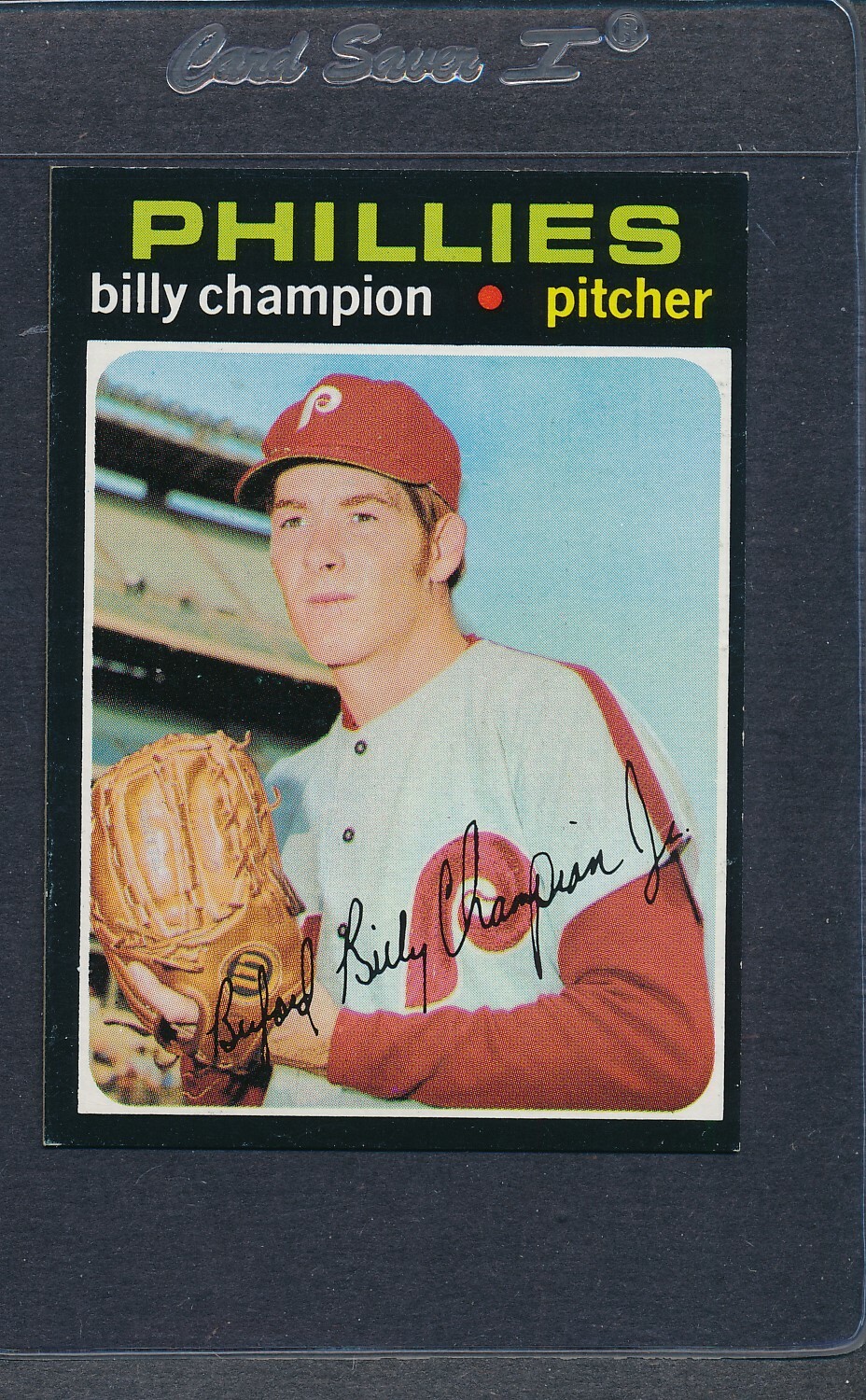 1971 Topps #323 Billy Champion Phillies EX *10660 | eBay
