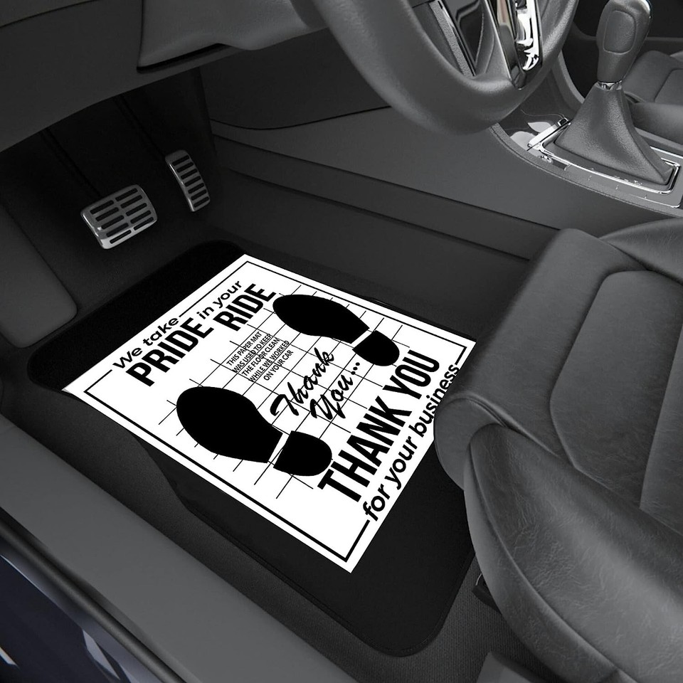 Car Floor Mat Paper Disposable Mats Truck Vehicle Auto Interior ...