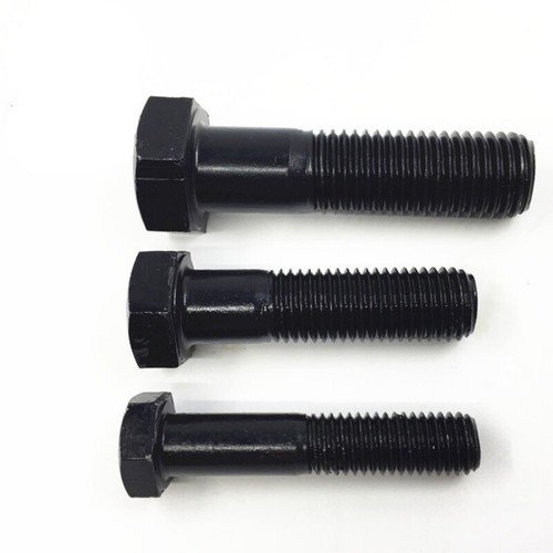 M6-M16 Hex Bolt Partly Threaded Black High Tensile Grade 12.9 Hexagon ...