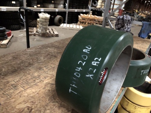 15x7x11 1/4 Thombert Press On Tire Forklift Tires NashLift | eBay