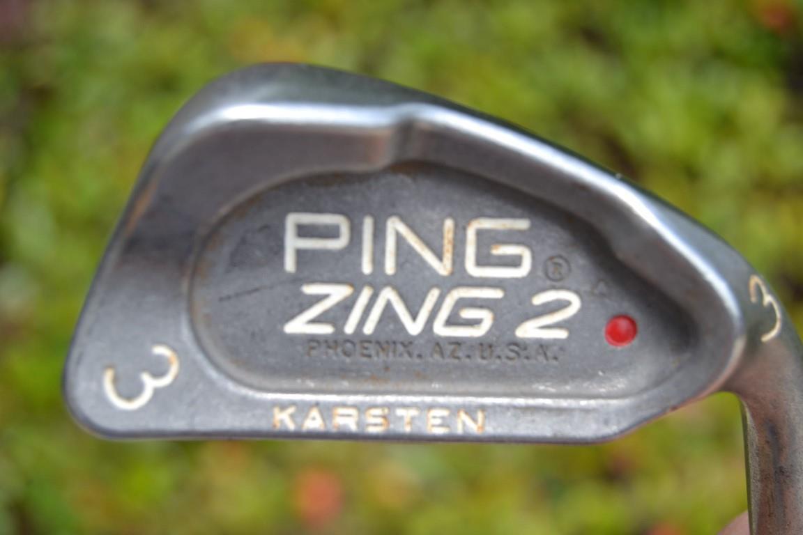 PING ZING 2 3 iron RED DOT JZ STEEL SHAFT GREEN BLUE WHITE ORANGE ...