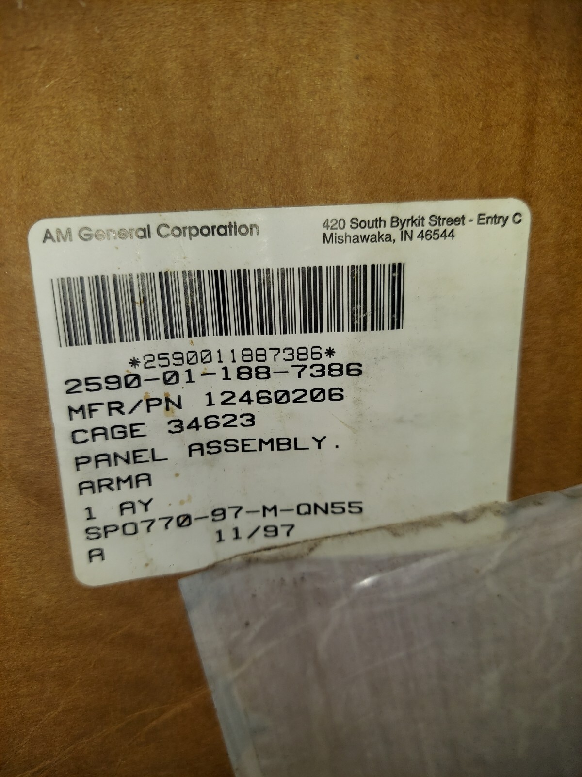 PINTLE MOUNT Machine G TRAY MILITARY TURRET SLANTBACK HMMWV HUMVEE ...