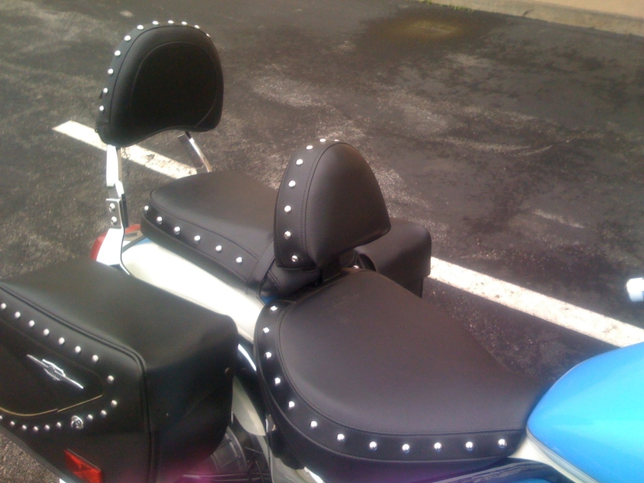 Suzuki Volusia Boulevard C50 or C50T Motorcycle Driver Backrest Quick ...