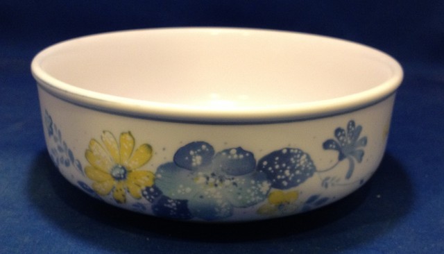 Noritake Progression Good Times Creamer 9081 Blue Yellow Floral US Ship ...