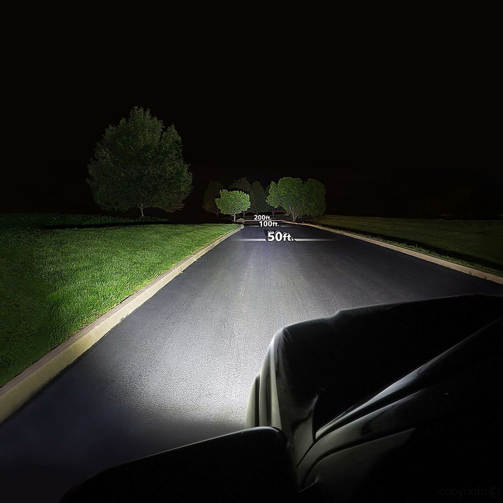 LED Arbeitsscheinwerfer KFZ 2X 48W 12V 24V Auto Strahler Traktor ...