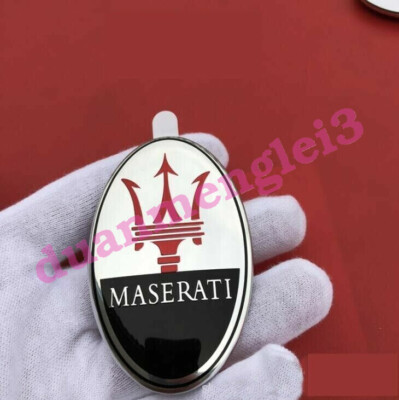 For Maserati Ghibli GT Car Auto Front Hood Emblem Sticker Decal Badge ...
