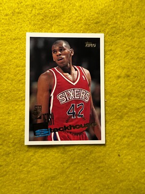 JERRY STACKHOUSE ROOKIE SIXERS 1995 TOPPS NBA BASKETBALL ROOKIE CARD ...
