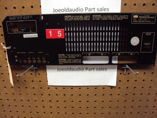 Sansui G5500 Receiver Original Back Panel Rated 8 out of 10 Parting ...