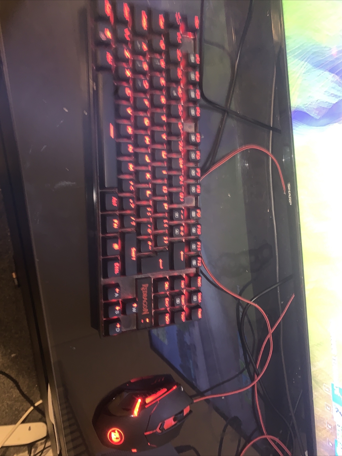 Red dragon Keyboard And Mouse | eBay UK