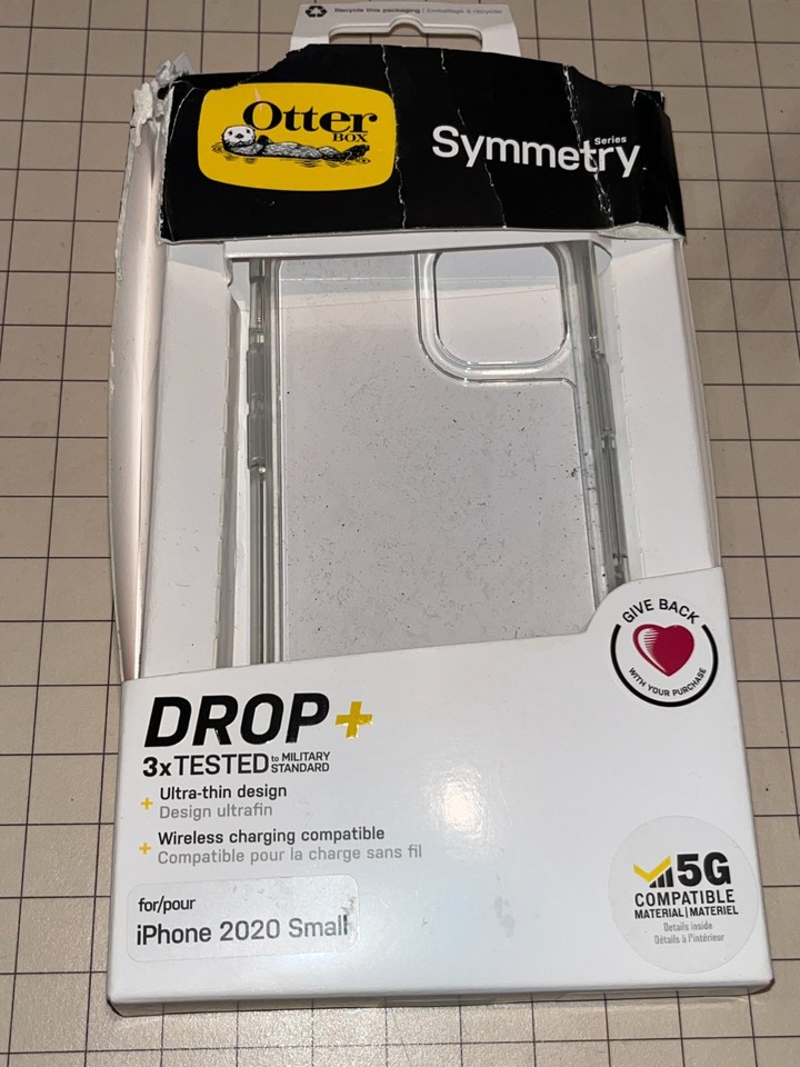 OtterBOX Symmetry Series Phone Case plus neon yellow case for iPhone 12 ...