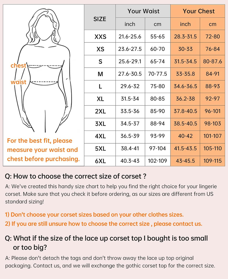 Women'S Full Breast Corset Top Gothic Vintage Corsage Bustier Corset ...