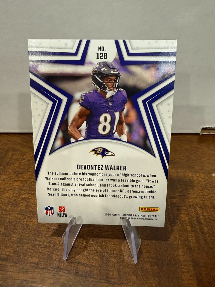 2024 Rookie & Stars - #128 Devontez Walker - Ravens | eBay