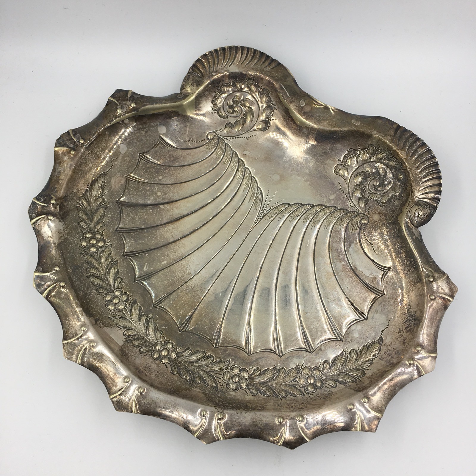 George Wish Victorian Sheffield England Shell Dish Silverplate | eBay
