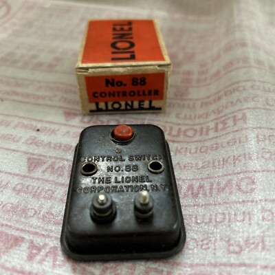 Lionel Vintage #88 Controller with Original Box | eBay
