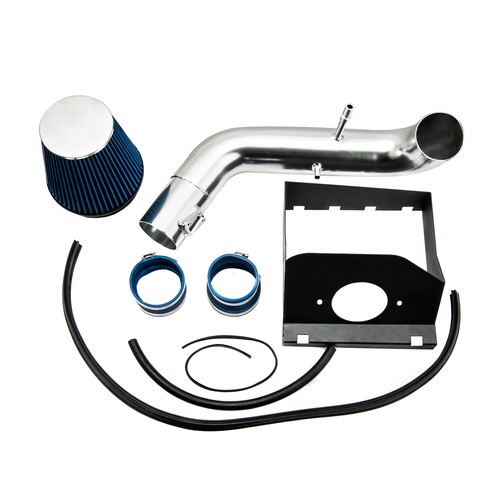Heat Shield Filter&Cold Air Intake System BLUE Fit 2011-14 12 Ford F150 ...
