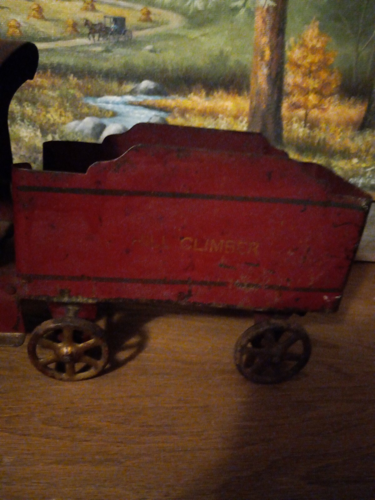 Old Clark Toy Company Hill Climber Train Locomotive W/Coalcar | eBay