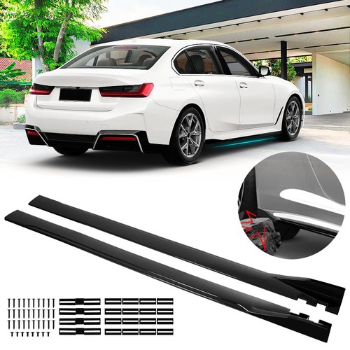 for Dodge Challenger 2008-2023 Car Side Skirt Rocker Panel Splitter Lip ...