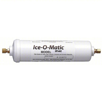 ICE-O-MATIC IFI4C Inline Water Filter,0.5 gpm,4" H,100 psi | eBay