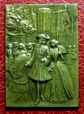 Vintage Liebe Und Hochzeit Taufe Kirche Medaille Marquise De Sévigné R ...