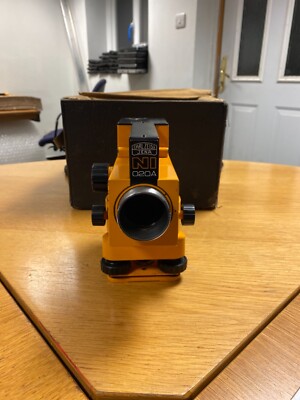 Vintage Carl Zeiss Jena NI 020A Theodolite Level & Original Case | eBay