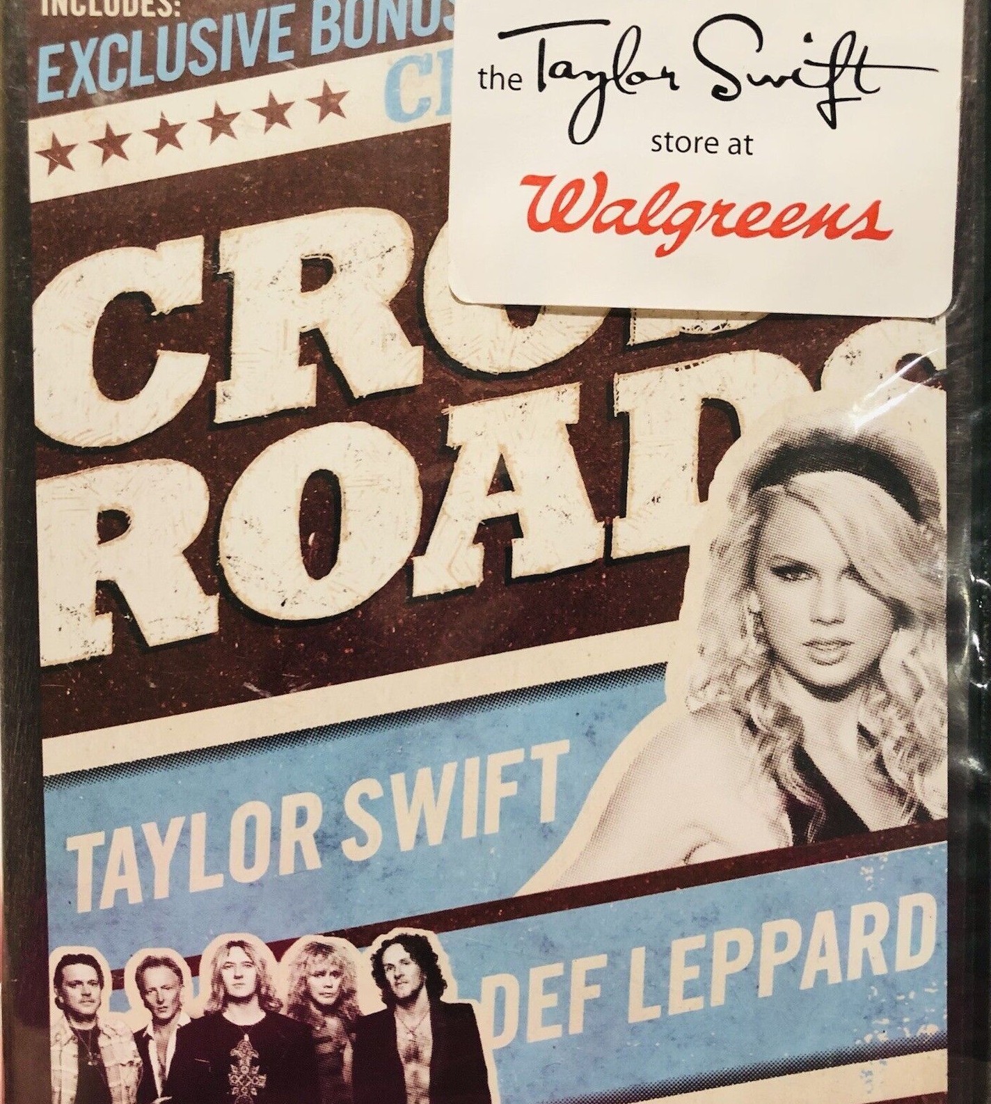 CMT Crossroads Taylor Swift Def Leppard DVD Live Concert Nashville Hysteria NEW 602527213156| eBay