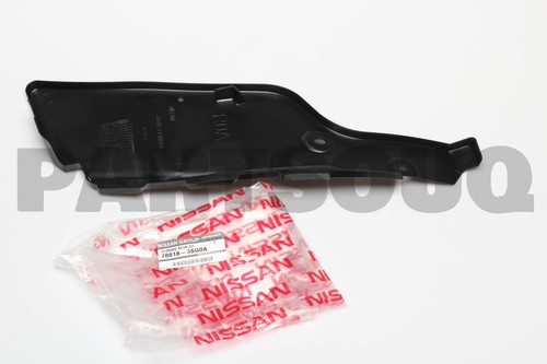 788183SG0A Genuine Nissan PLATE-CLOSING,REAR BUMPER RH 78818-3SG0A | eBay
