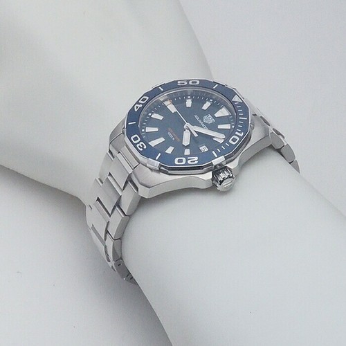 Tag Heuer Aquaracer WAY111C.BA0928 Quartz Stainless steel Blue ...