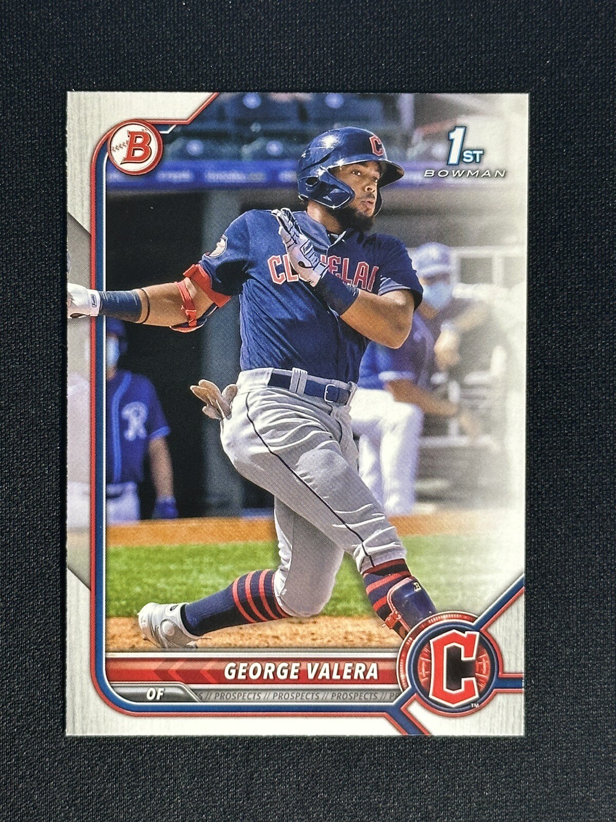 2022 1st Bowman Paper George Valera #BP-22 Rookie Card RC Cleveland ...