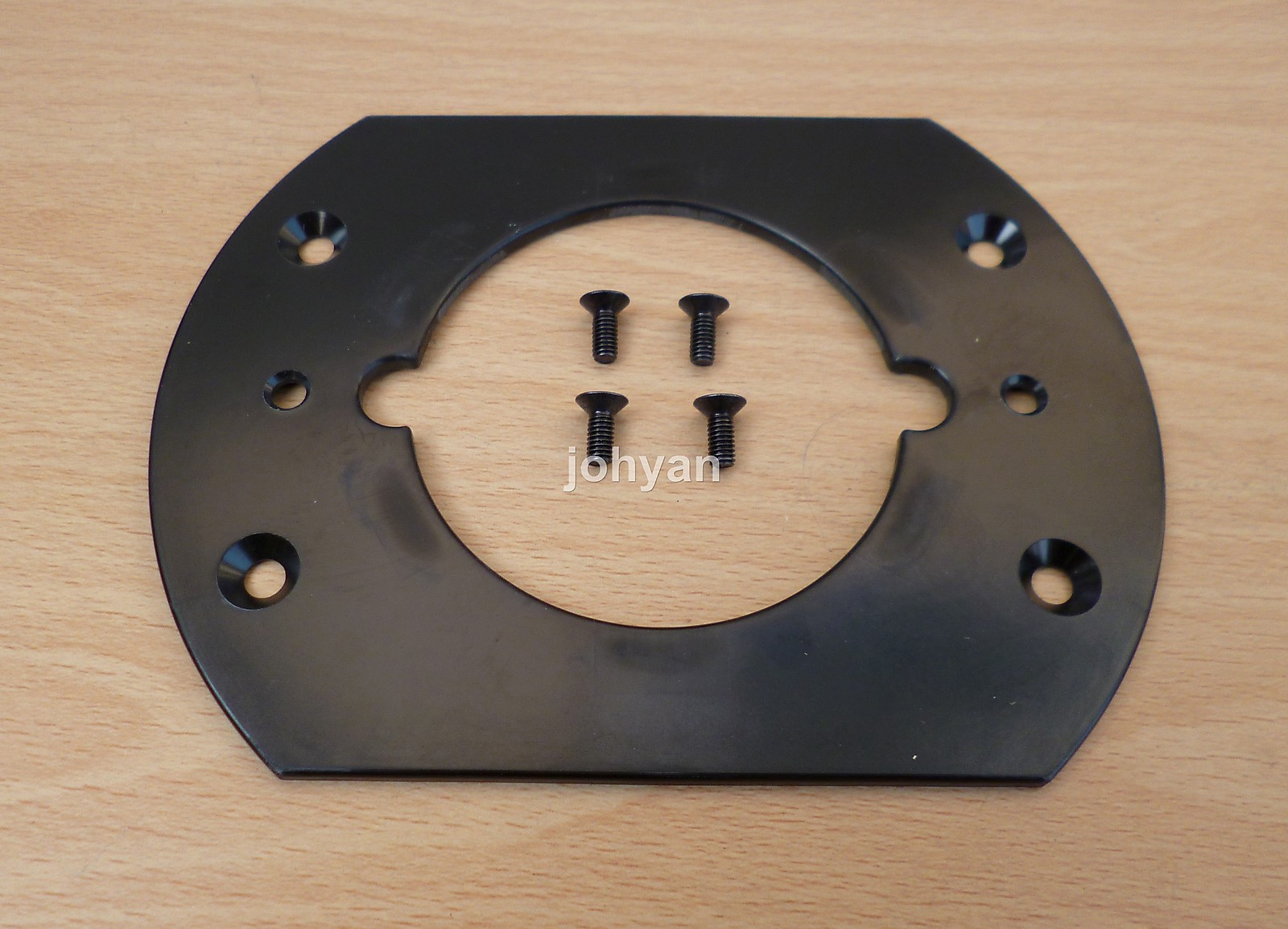 GENUINE MAKITA BASE PLATE & 4 SCREWS FIT RPO900 1/4" 1/4inch ROUTER ...