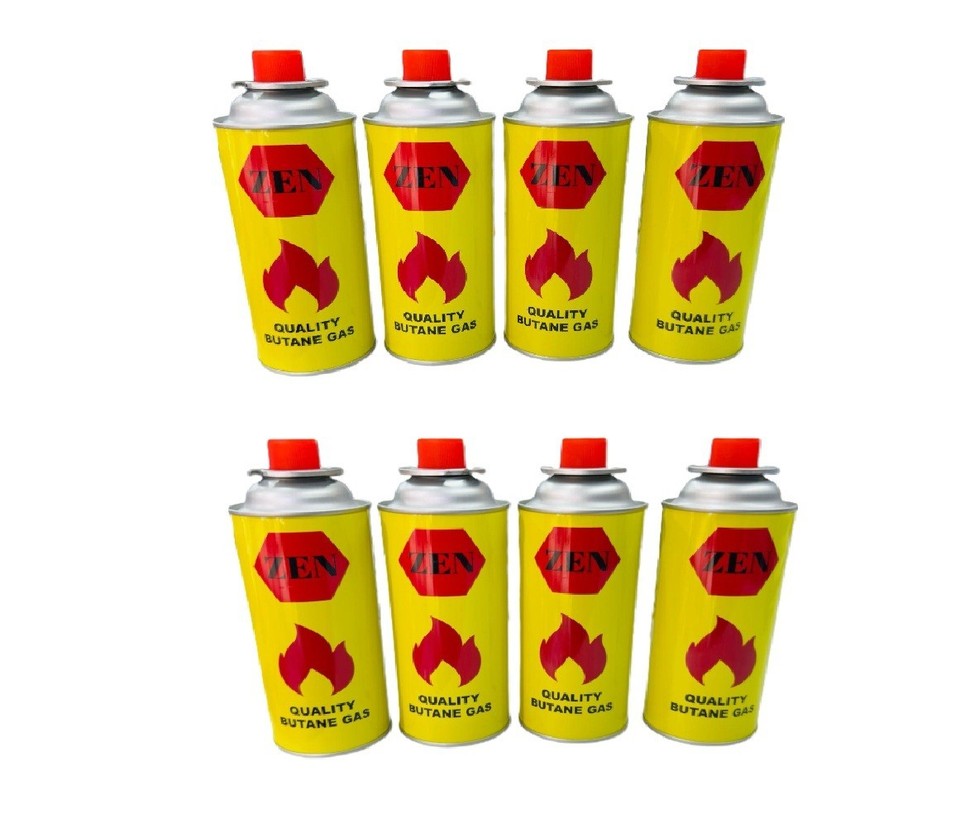 Butane Gas Bottles Canisters Portable Stoves Cookers Heaters Grill Weed ...