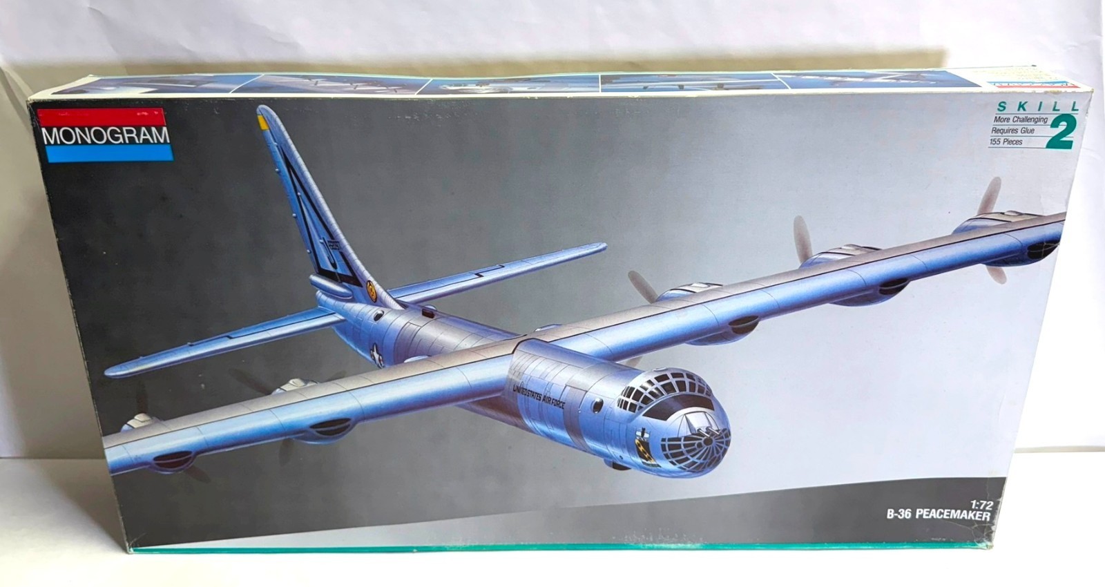 MONOGRAM B-36 PEACEMAKER 1:72 Scale Model Airplane Kit c1991. | eBay